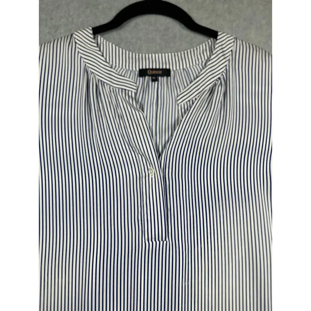 Quince | Tops | Quince Washable Stretch Silk Dolman Slv Blouse Womens ...